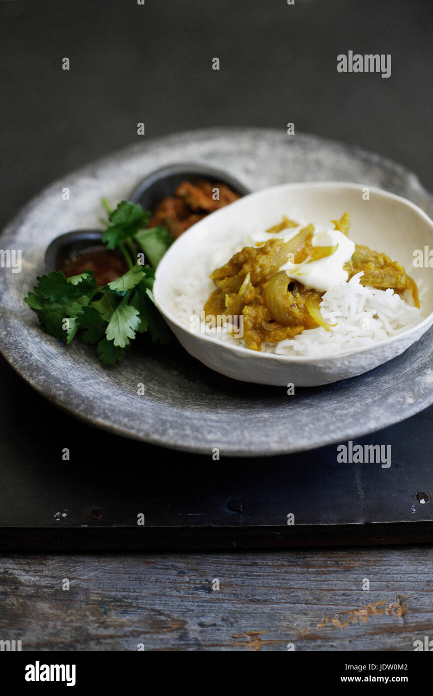 Chicken curry rice hi-res stock photography and images - Alamy