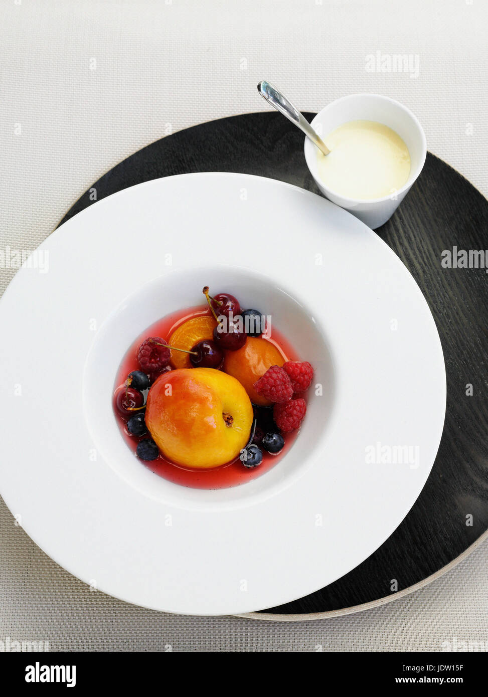 Stewed fruit stewed fruit hi-res stock photography and images - Alamy