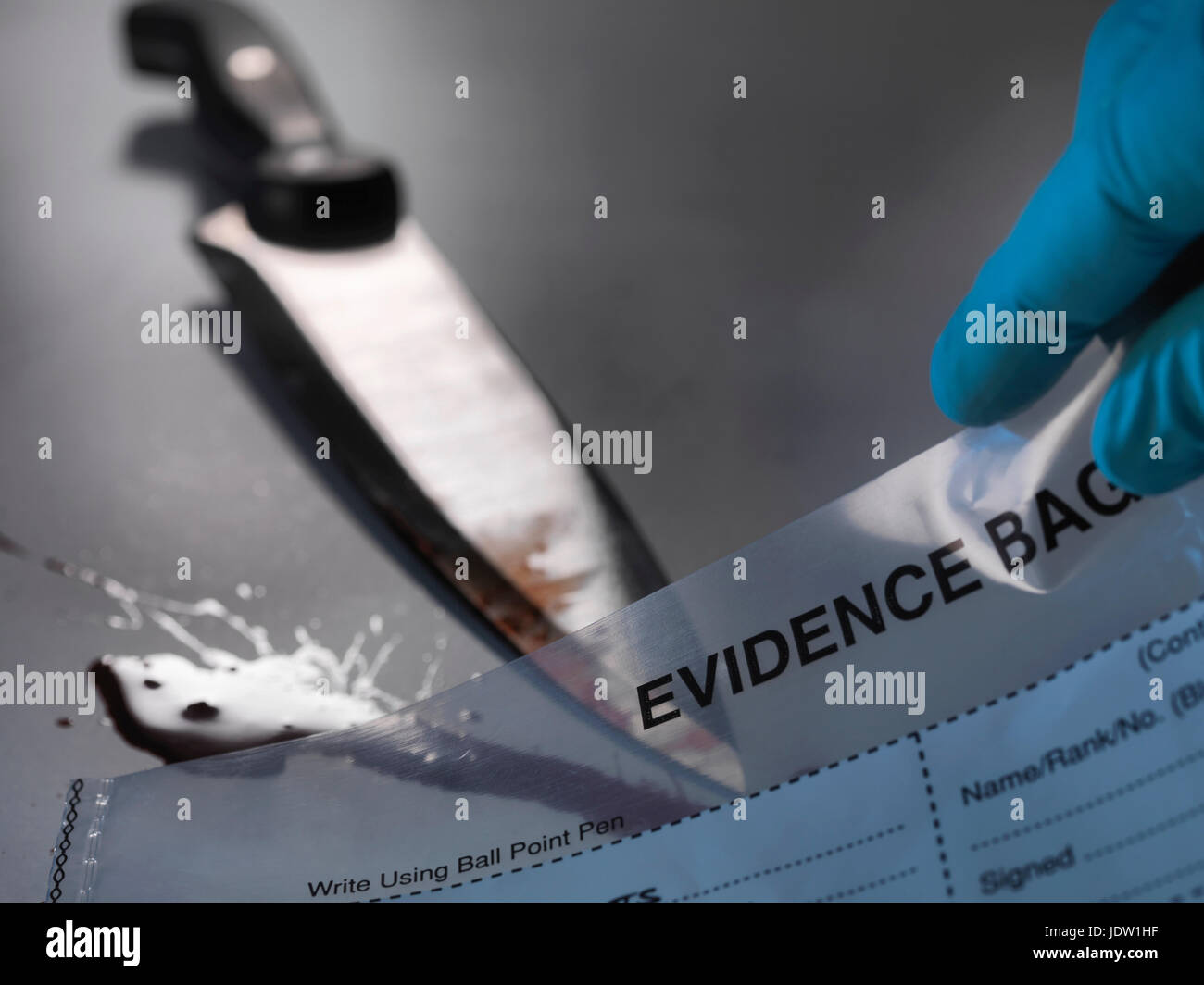 Evidence hi-res stock photography and images - Alamy