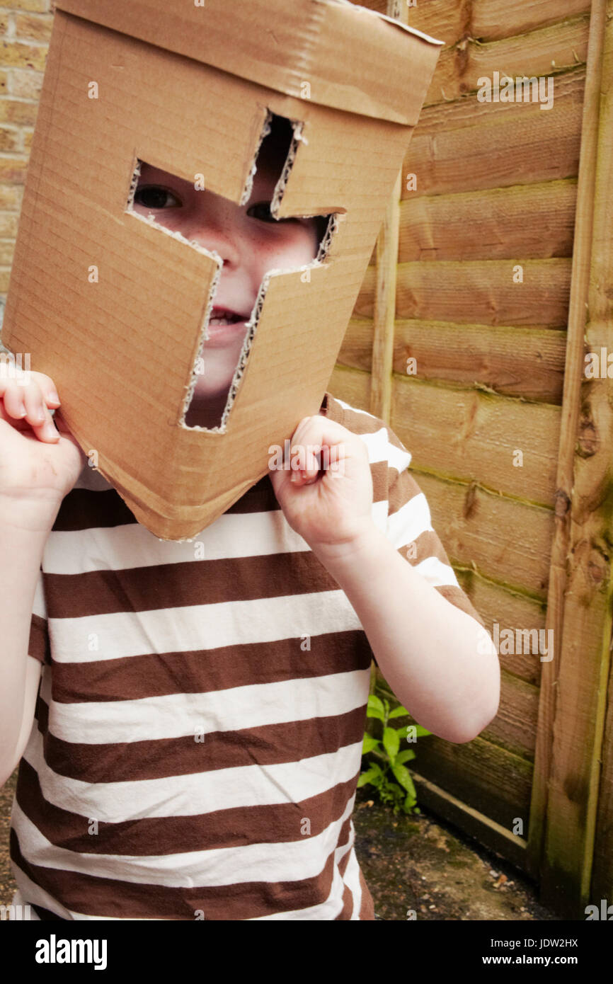 Boy in helmet posing hi-res stock photography and images - Alamy