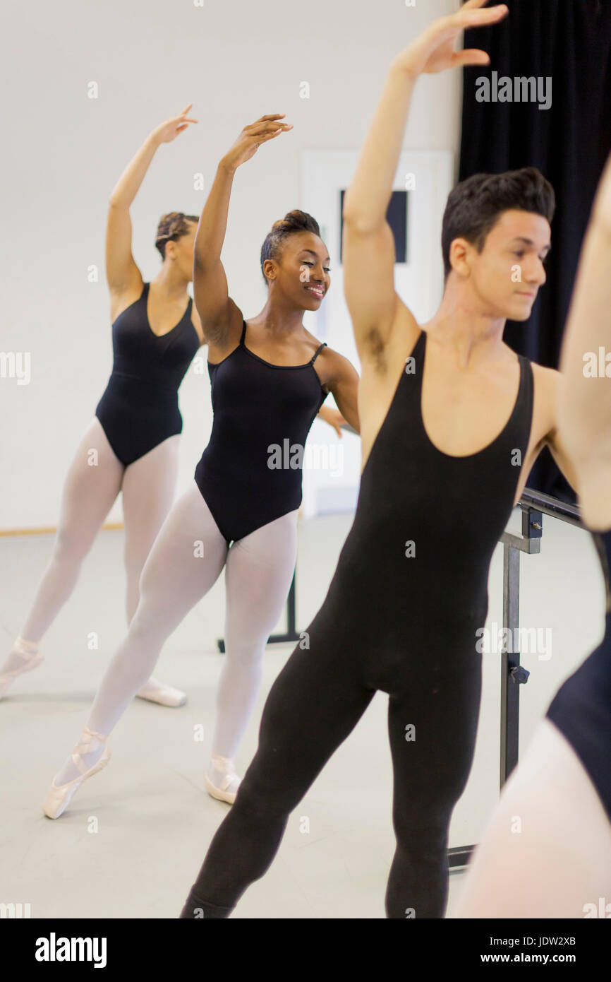 Dancers At The Barre