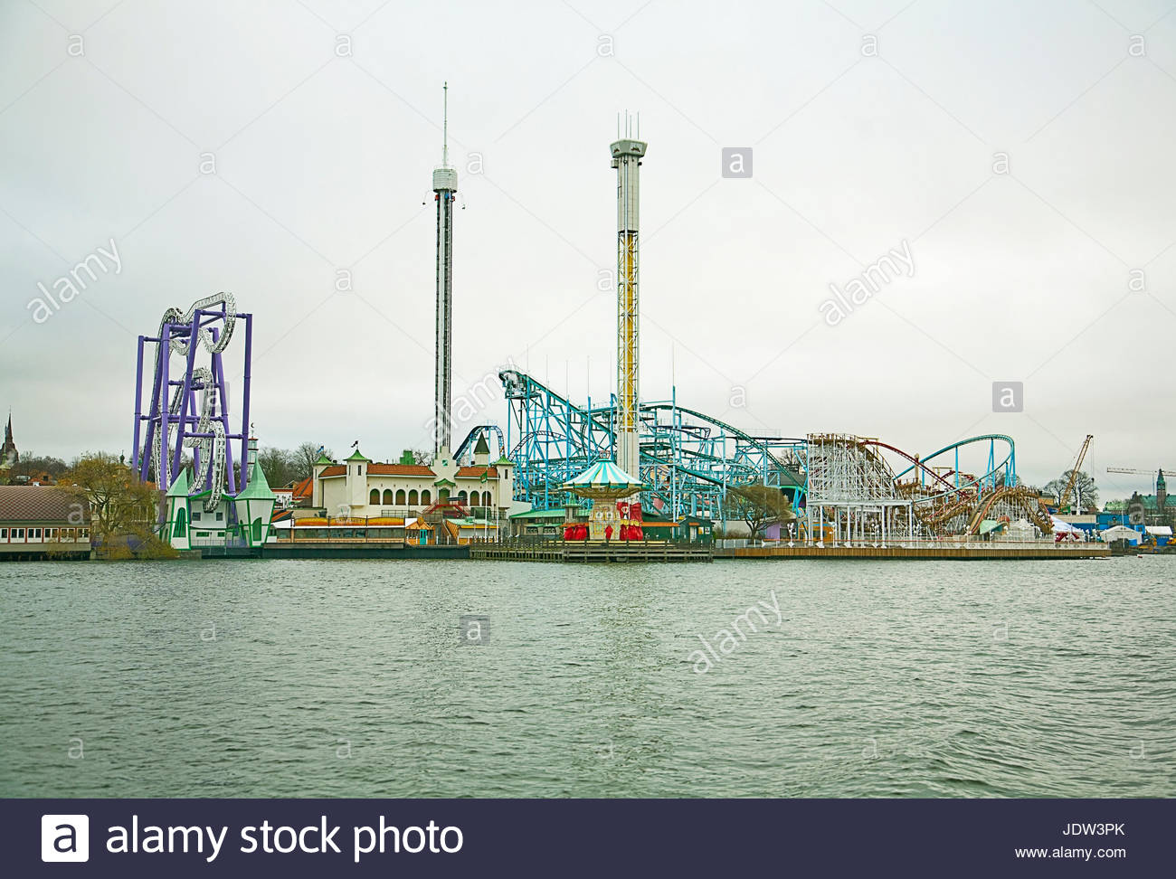 Grona Lund Amusement Park High Resolution Stock Photography and Images ...