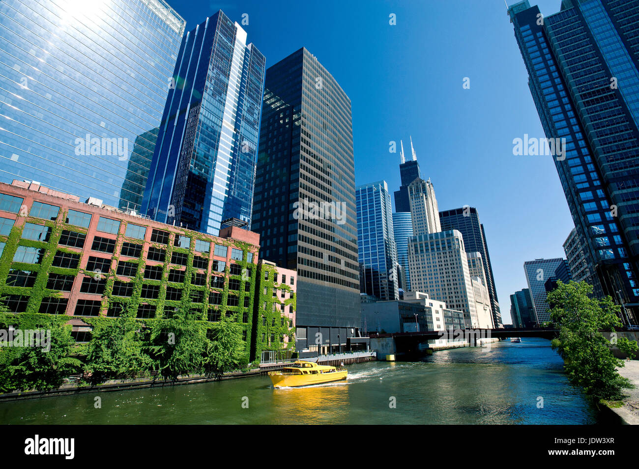 The Loop, Downtown Chicago, Illinois, USA Stock Photo - Alamy