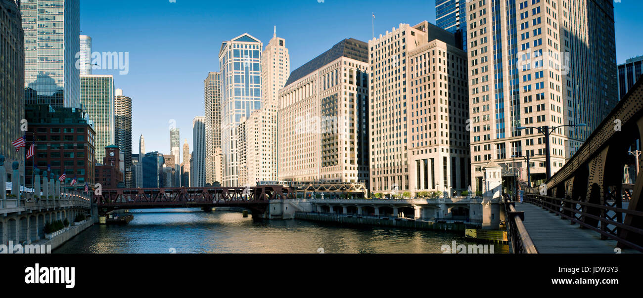 The Loop, Downtown Chicago, Illinois, USA Stock Photo - Alamy