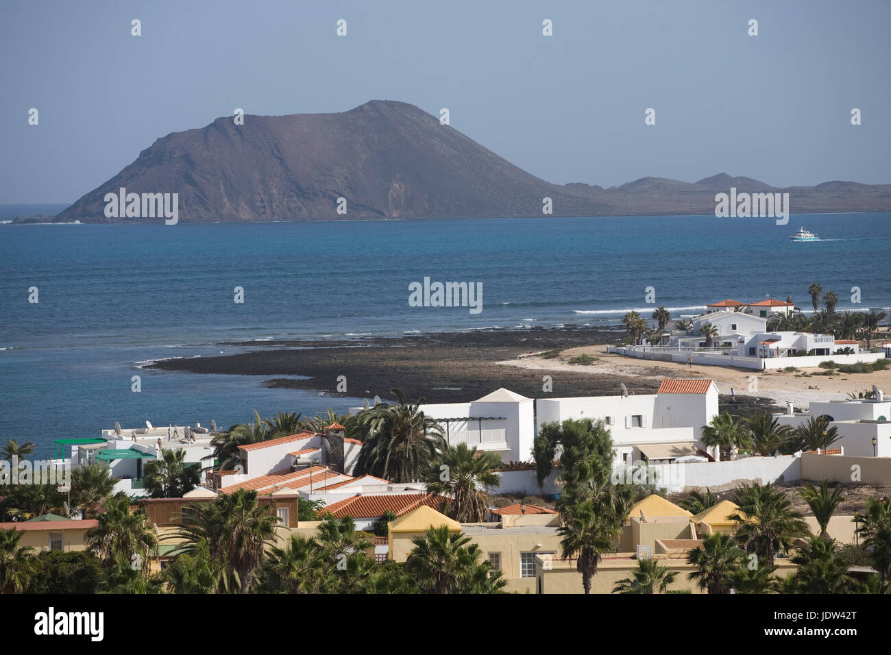 Corralejo, Lobos Island, Fuerteventura, Canary Islands, Spain Stock ...