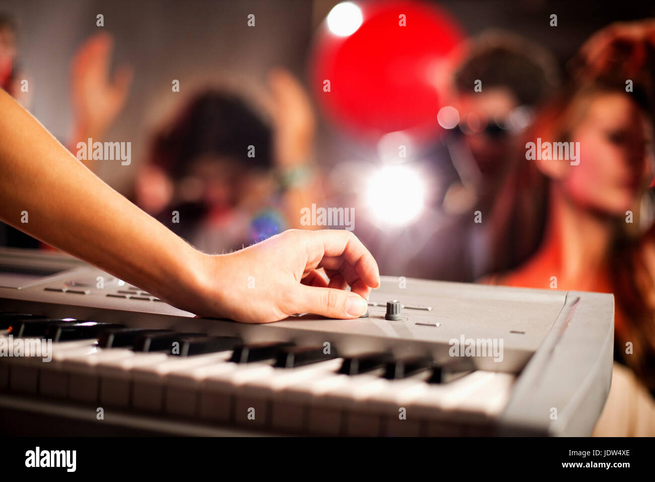Keyboard young hi-res stock photography and images - Alamy