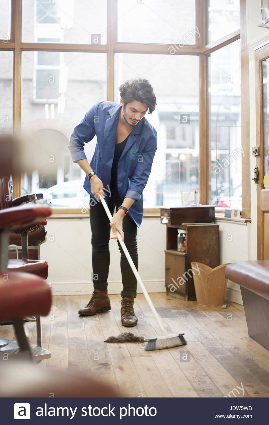 Broom Sweeping Floor Stock Photos & Broom Sweeping Floor Stock Images ...