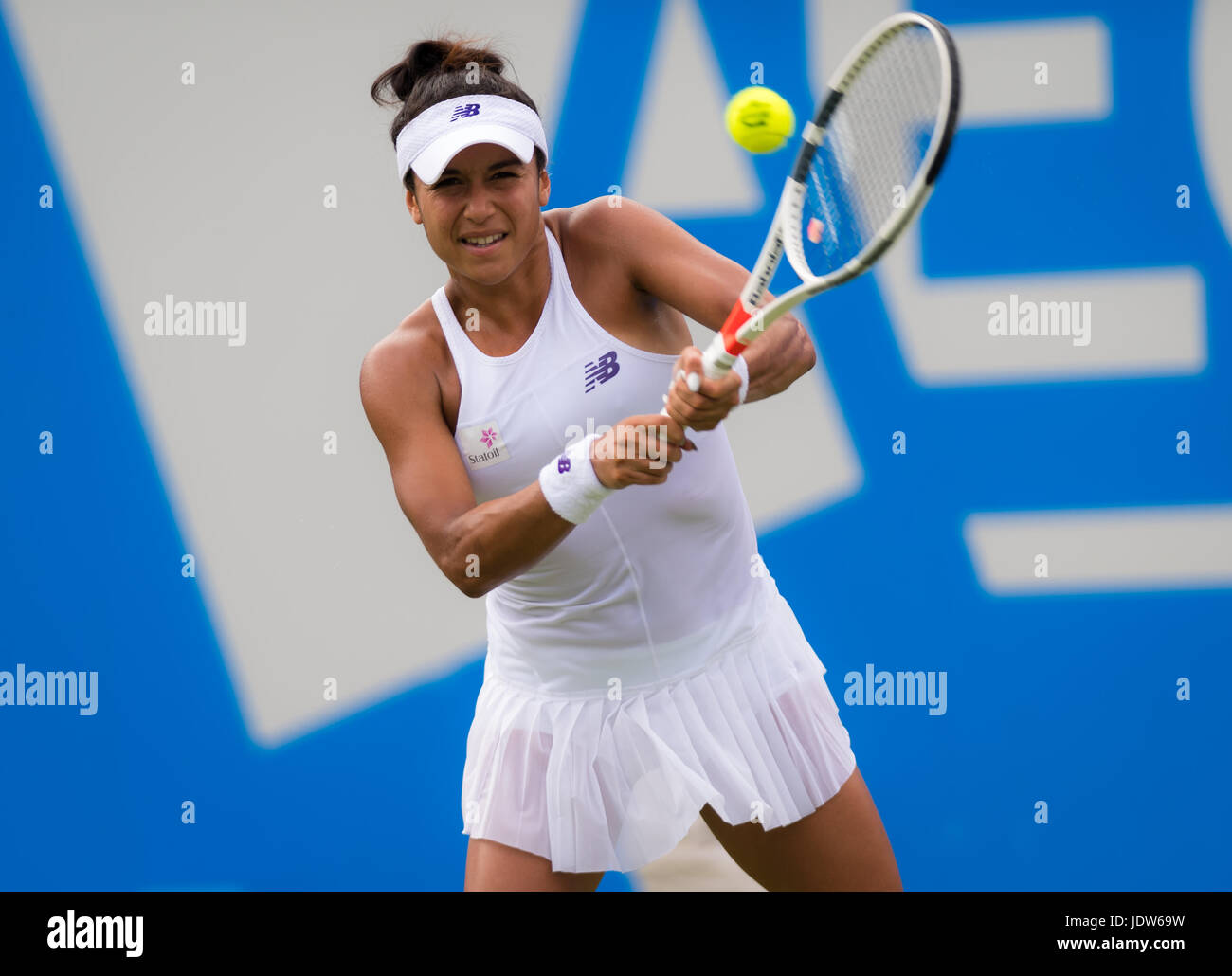 BIRMINGHAM, GREAT BRITAIN - JUNE 19 : Heather Watson the 2017 Aegon ...