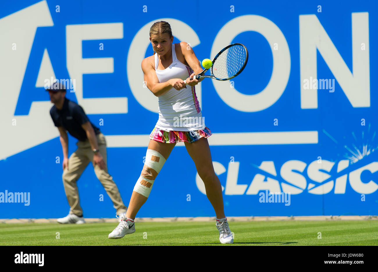 BIRMINGHAM, GREAT BRITAIN - JUNE 18 : Jana Fett the 2017 Aegon Classic ...