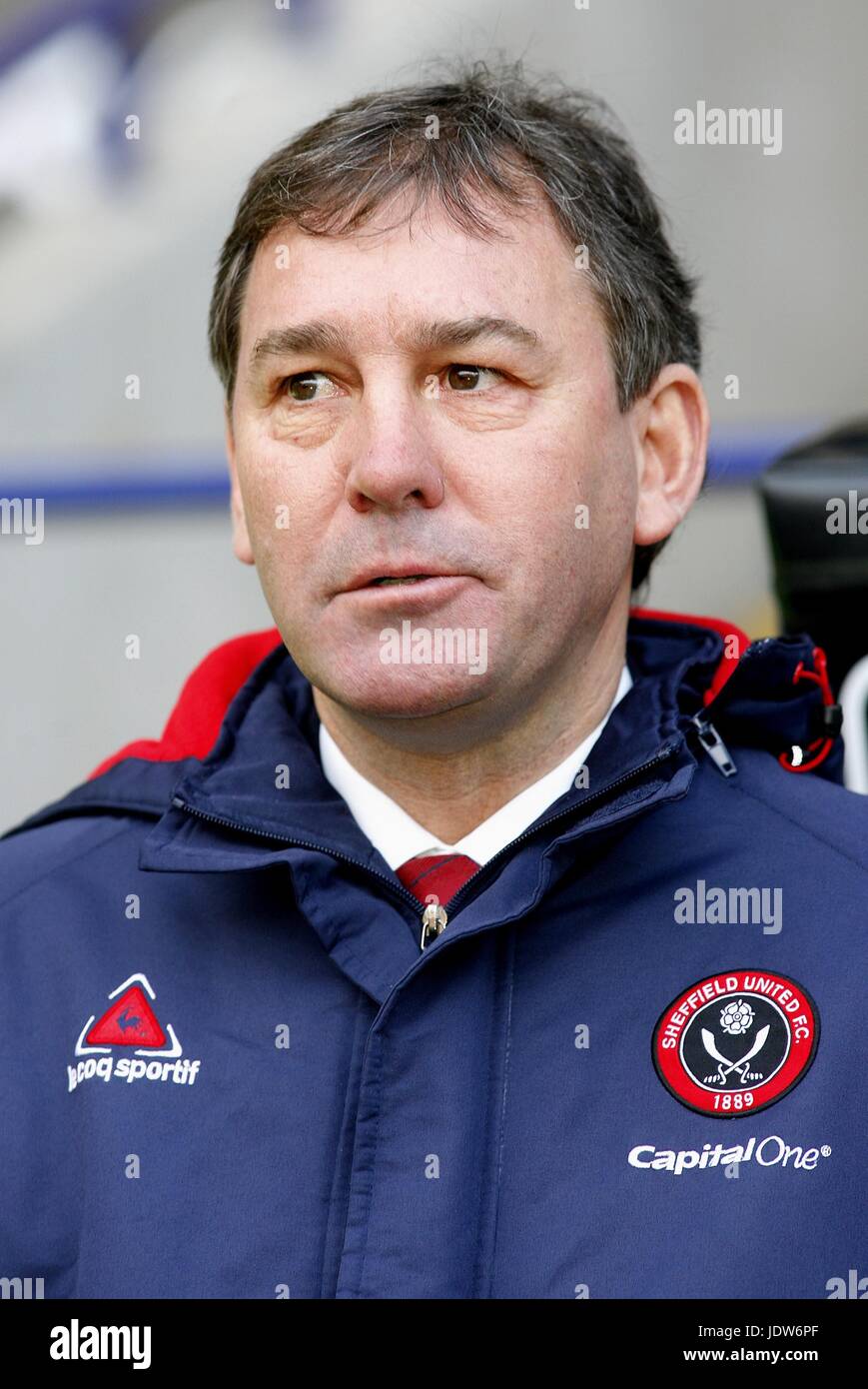 Football manager bryan robson hi-res stock photography and images - Alamy