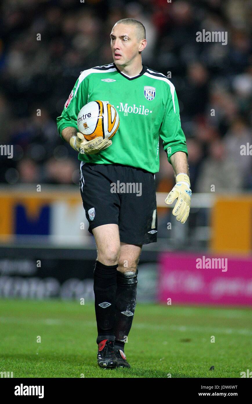 DEAN KIELY WEST BROMWICH ALBION FC KC STADIUM HULL ENGLAND 12 January ...