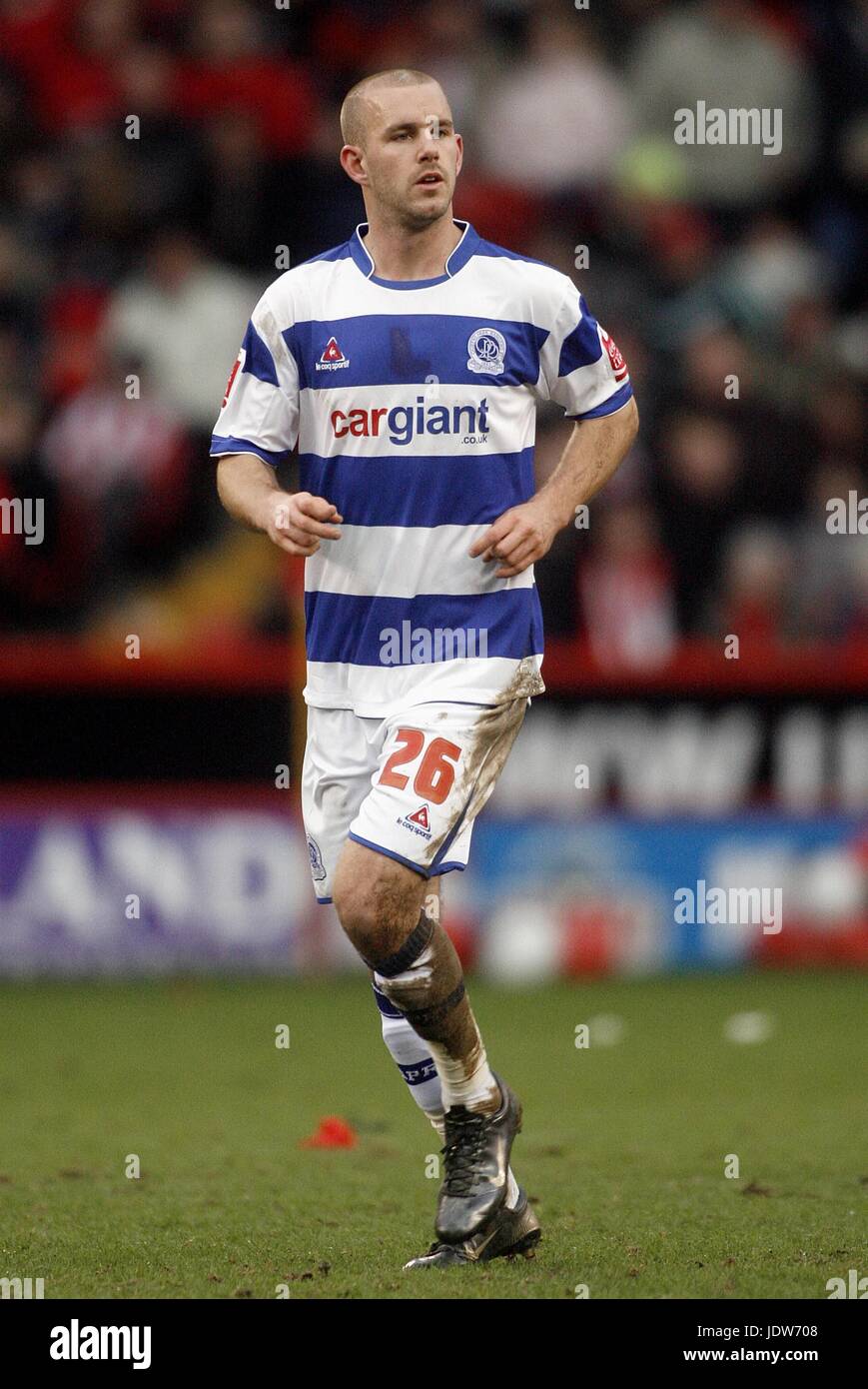 ROWAN VINE QUEENS PARK RANGERS FC BRAMALL LANE SHEFFIELD ENGLAND 12 ...