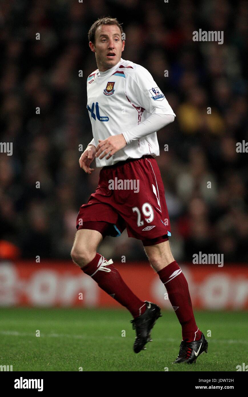 LEE BOWYER WEST HAM UNITED FC CITY OF MANCHESTER STADIUM MANCHESTER ...