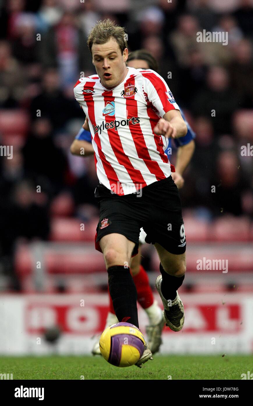 ANTHONY STOKES SUNDERLAND FC THE STADIUM OF LIGHT SUNDERLAND ENGLAND 13 ...