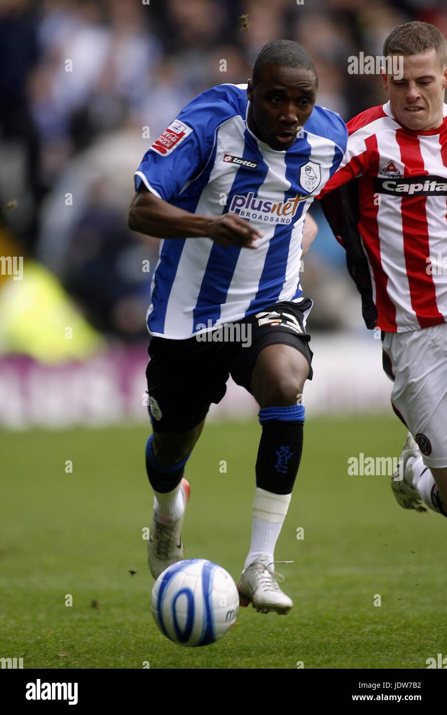 JERMAINE JOHNSON SHEFFIELD WEDNESDAY FC HILLSBOROUGH SHEFFIELD ENGLAND ...