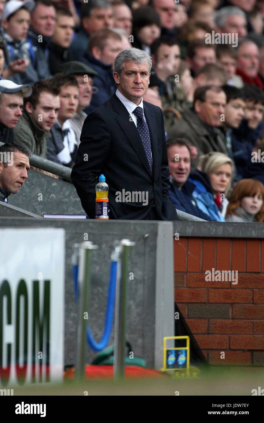 Blackburn rovers manager mark hughes hi-res stock photography and ...