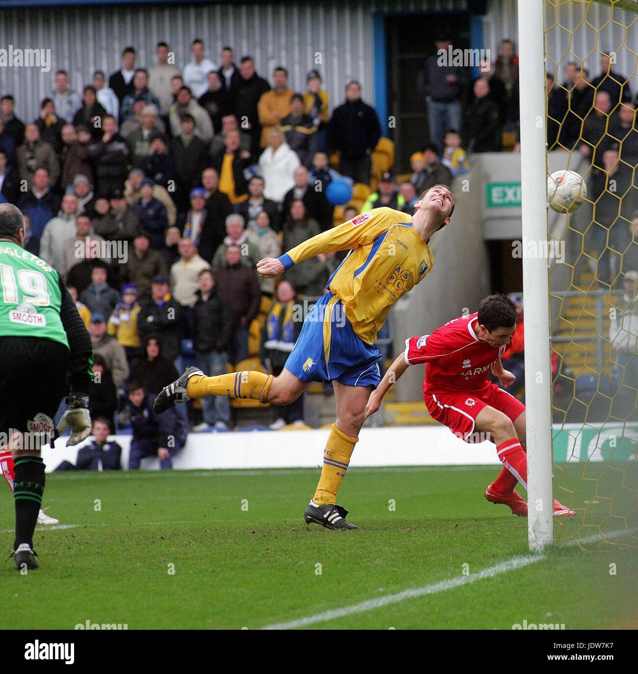 Football own goal hi-res stock photography and images - Alamy
