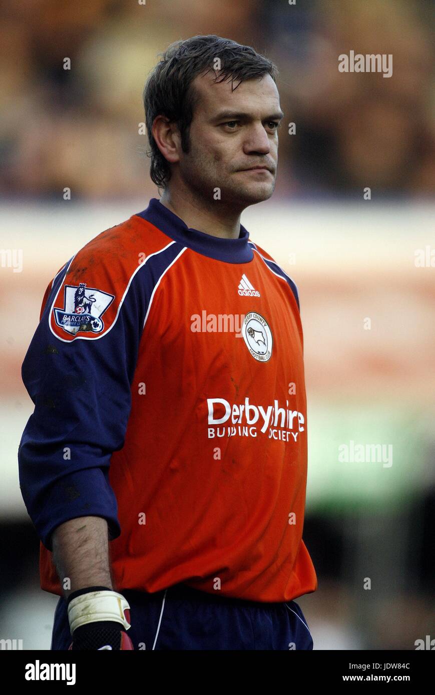 ROY CARROLL DERBY COUNTY FC ST ANDREWS BIRMINGHAM ENGLAND 02 February ...
