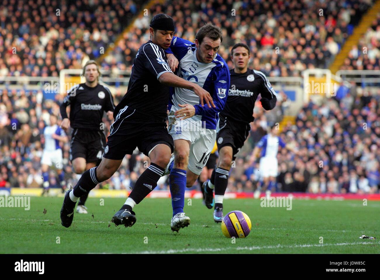 JAMES MCFADDEN & DEAN LEACOCK BIRMINGHAM CITY V DERBY ST ANDREWS ...