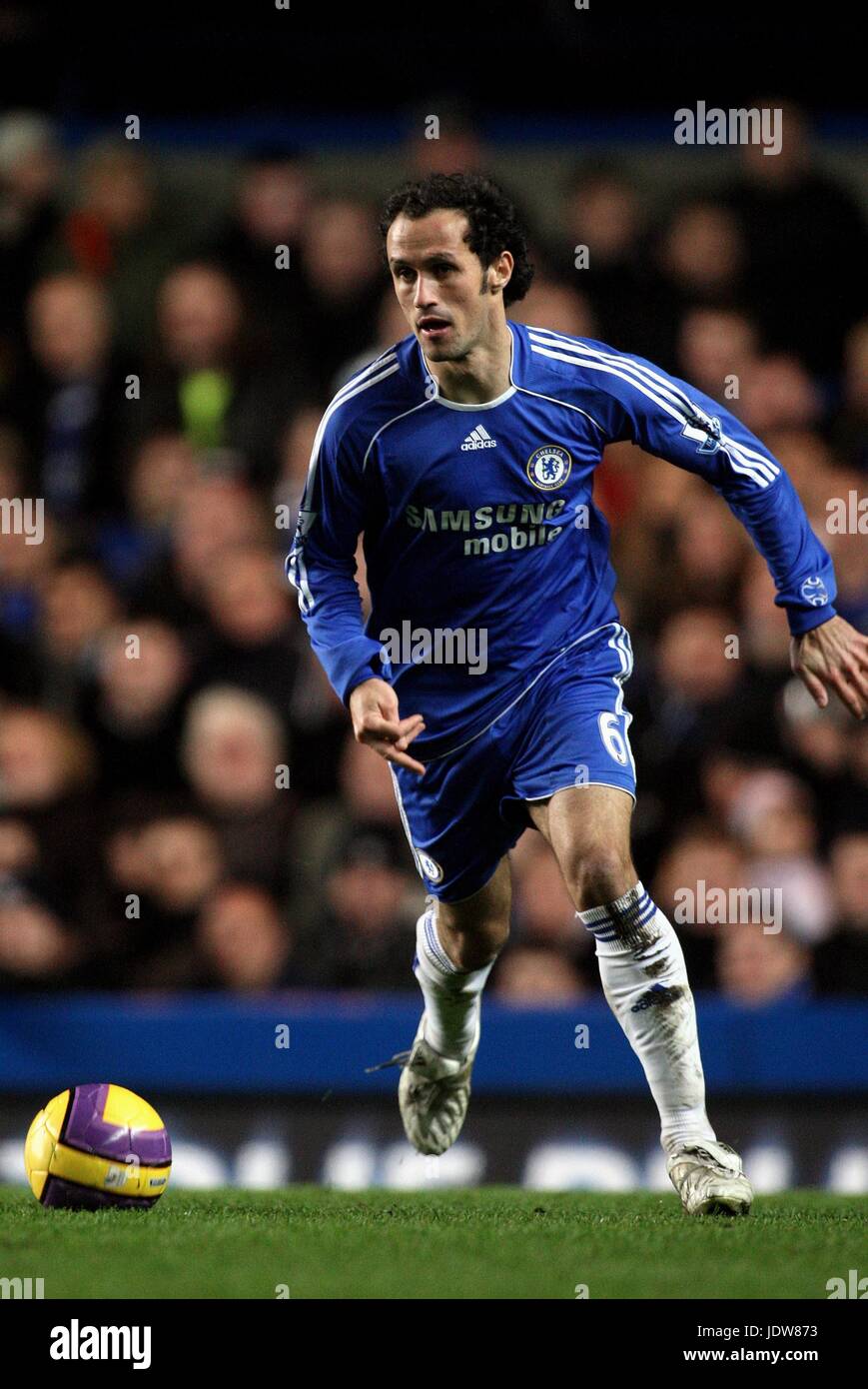 RICARDO CARVALHO CHELSEA FC STAMFORD BRIDGE LONDON ENGLAND 30 January ...