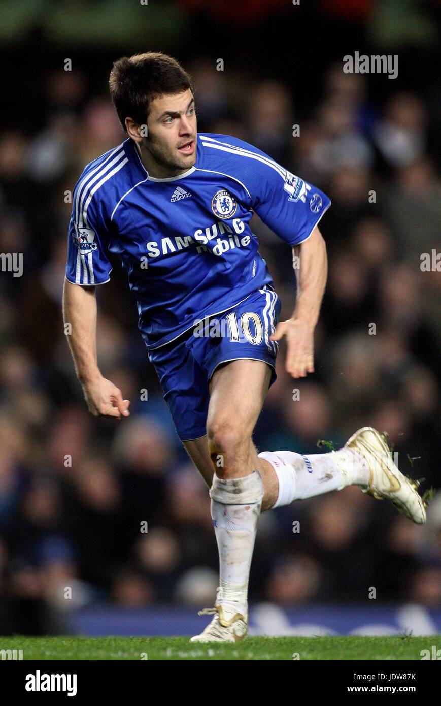 JOE COLE CHELSEA FC STAMFORD BRIDGE LONDON ENGLAND 30 January 2008 ...