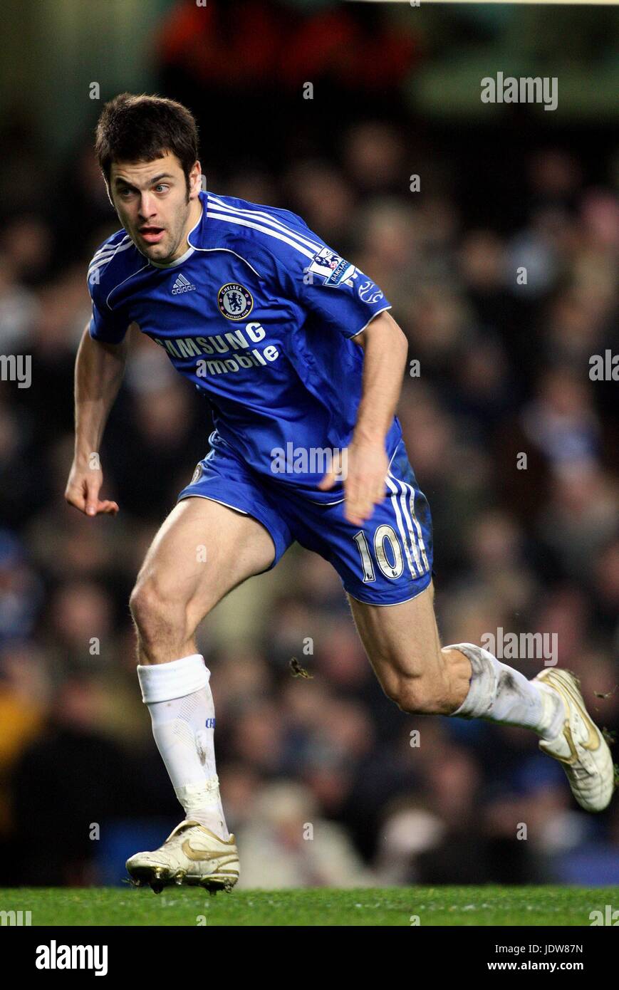 JOE COLE CHELSEA FC STAMFORD BRIDGE LONDON ENGLAND 30 January 2008 ...