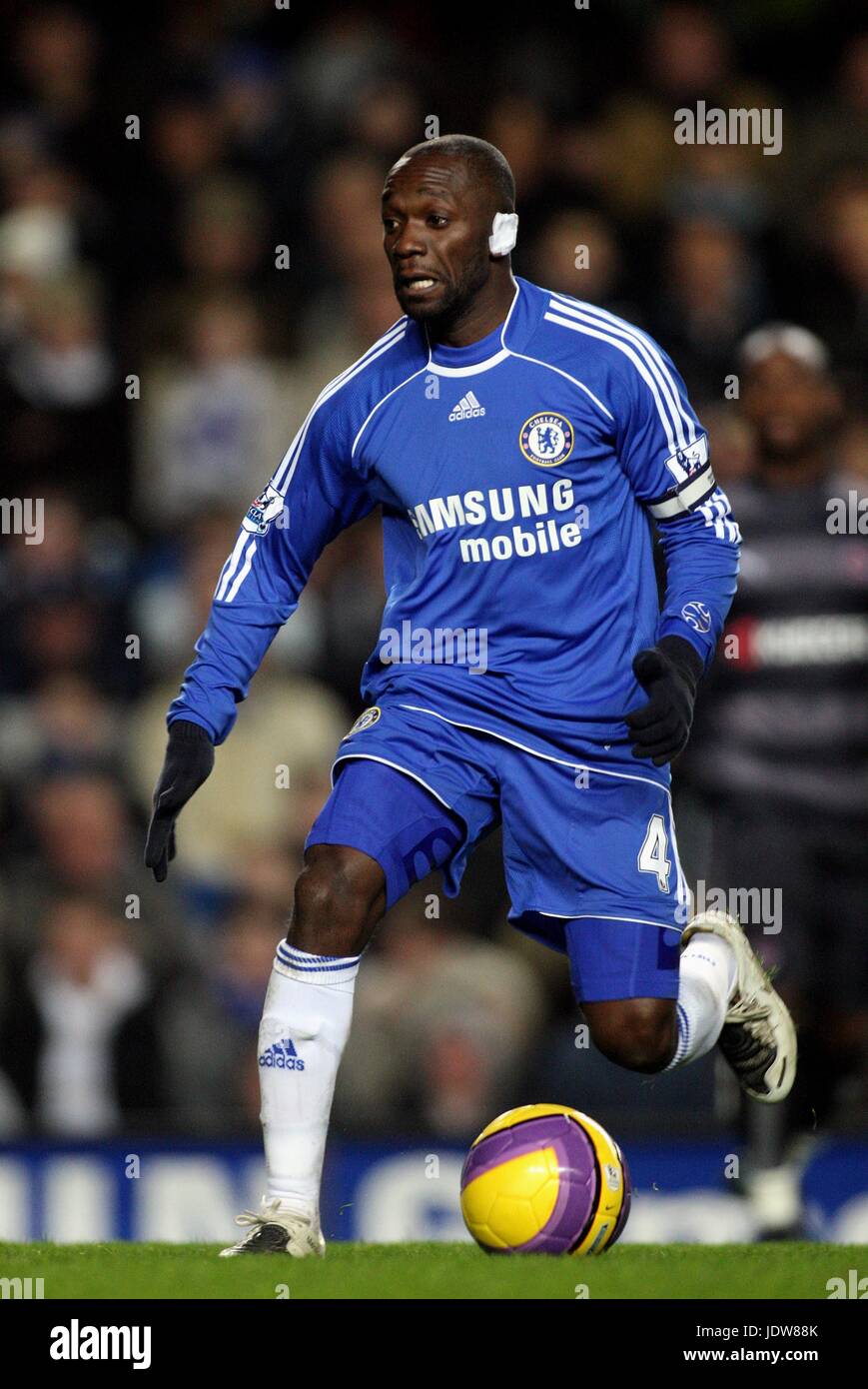 CLAUDE MAKELELE CHELSEA FC STAMFORD BRIDGE LONDON ENGLAND 30 January ...