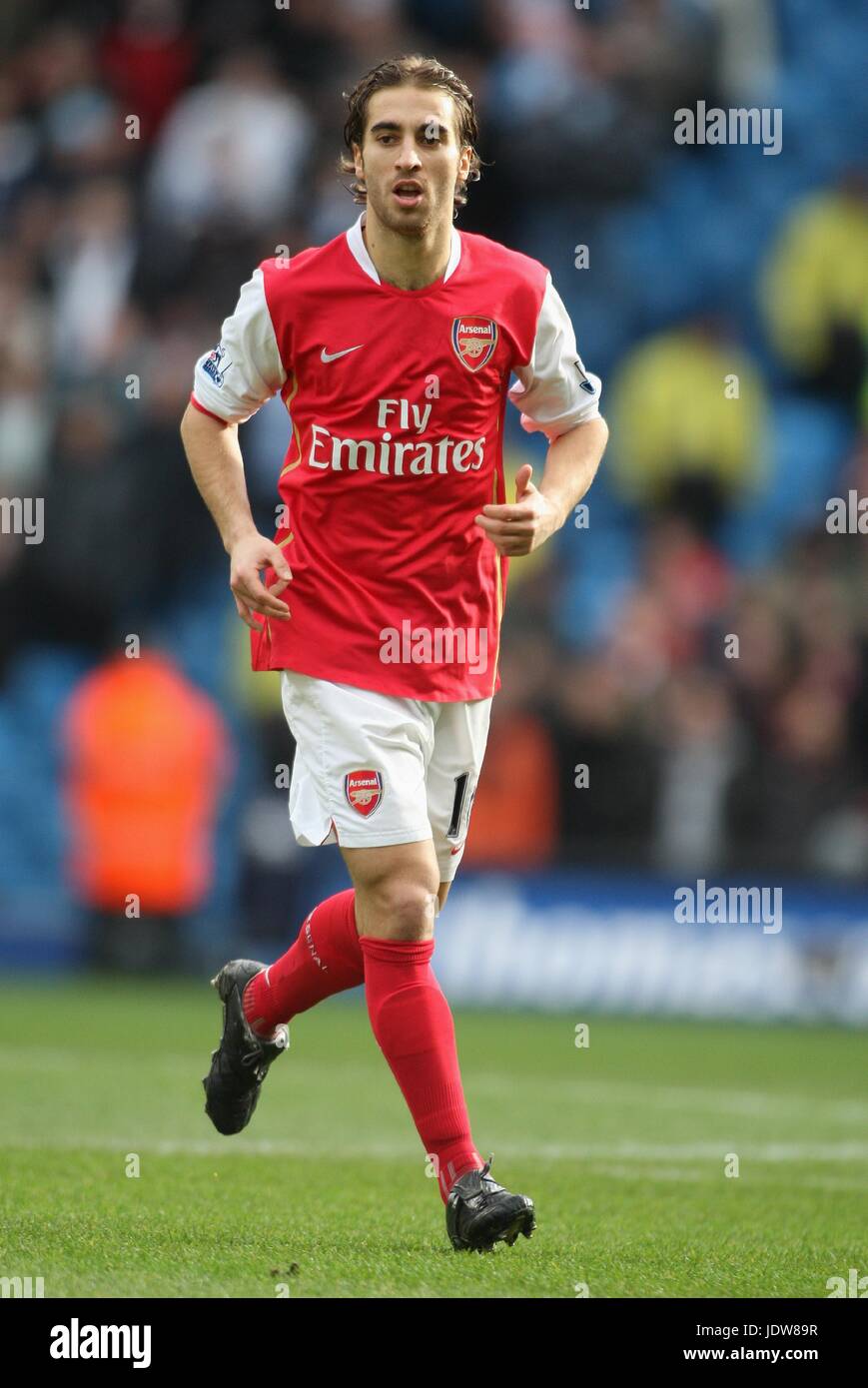 MATHIEU FLAMINI ARSENAL FC CITY OF MANCHESTER STADIUM MANCHESTER ...