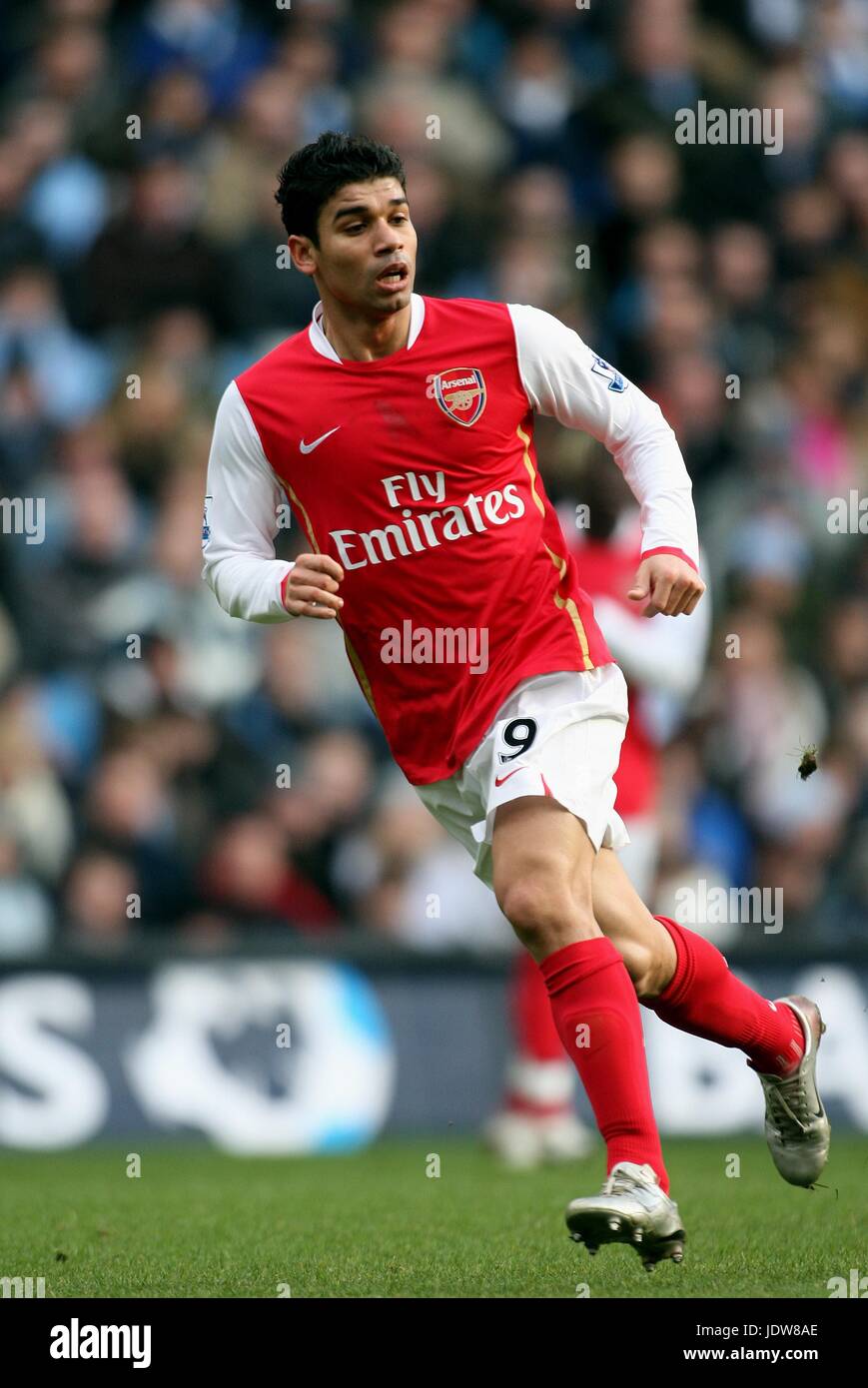 EDUARDO ARSENAL FC CITY OF MANCHESTER STADIUM MANCHESTER ENGLAND 02 ...