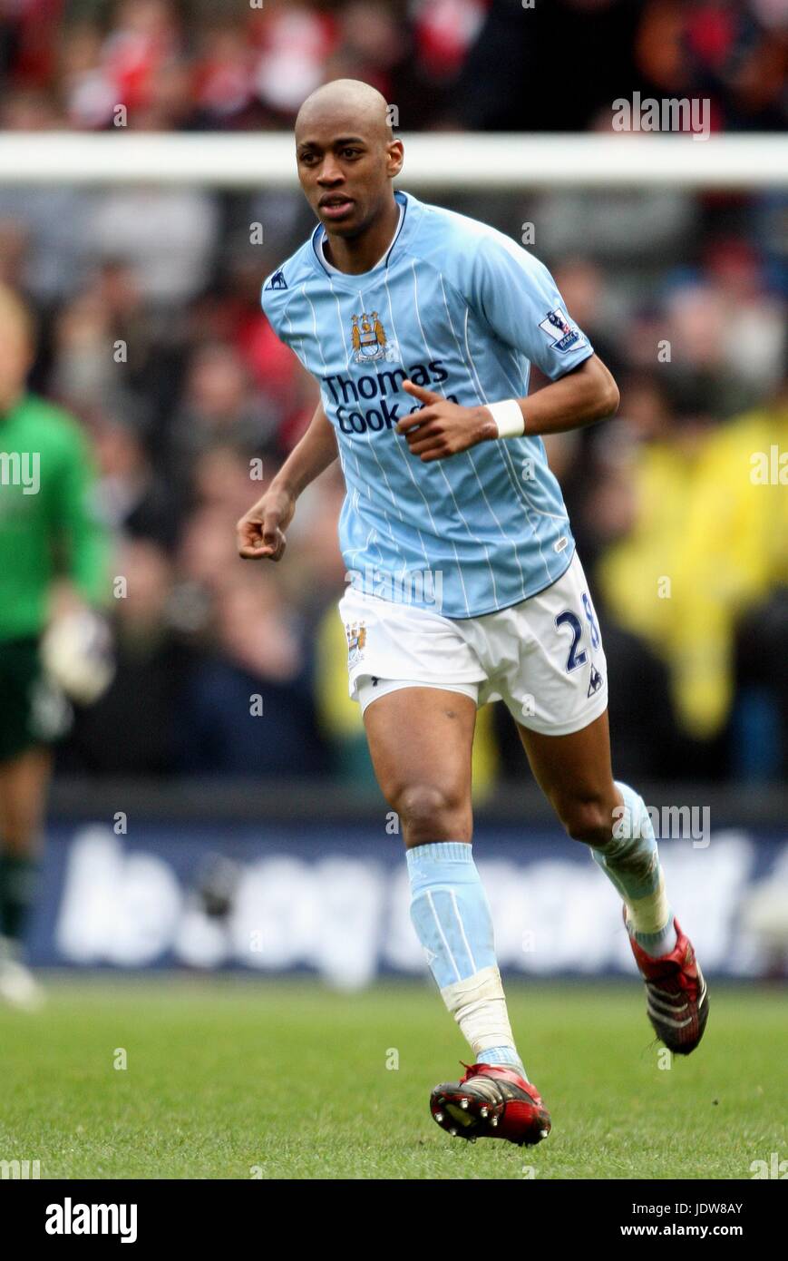 GELSON FERNANDES MANCHESTER CITY FC CITY OF MANCHESTER STADIUM ...