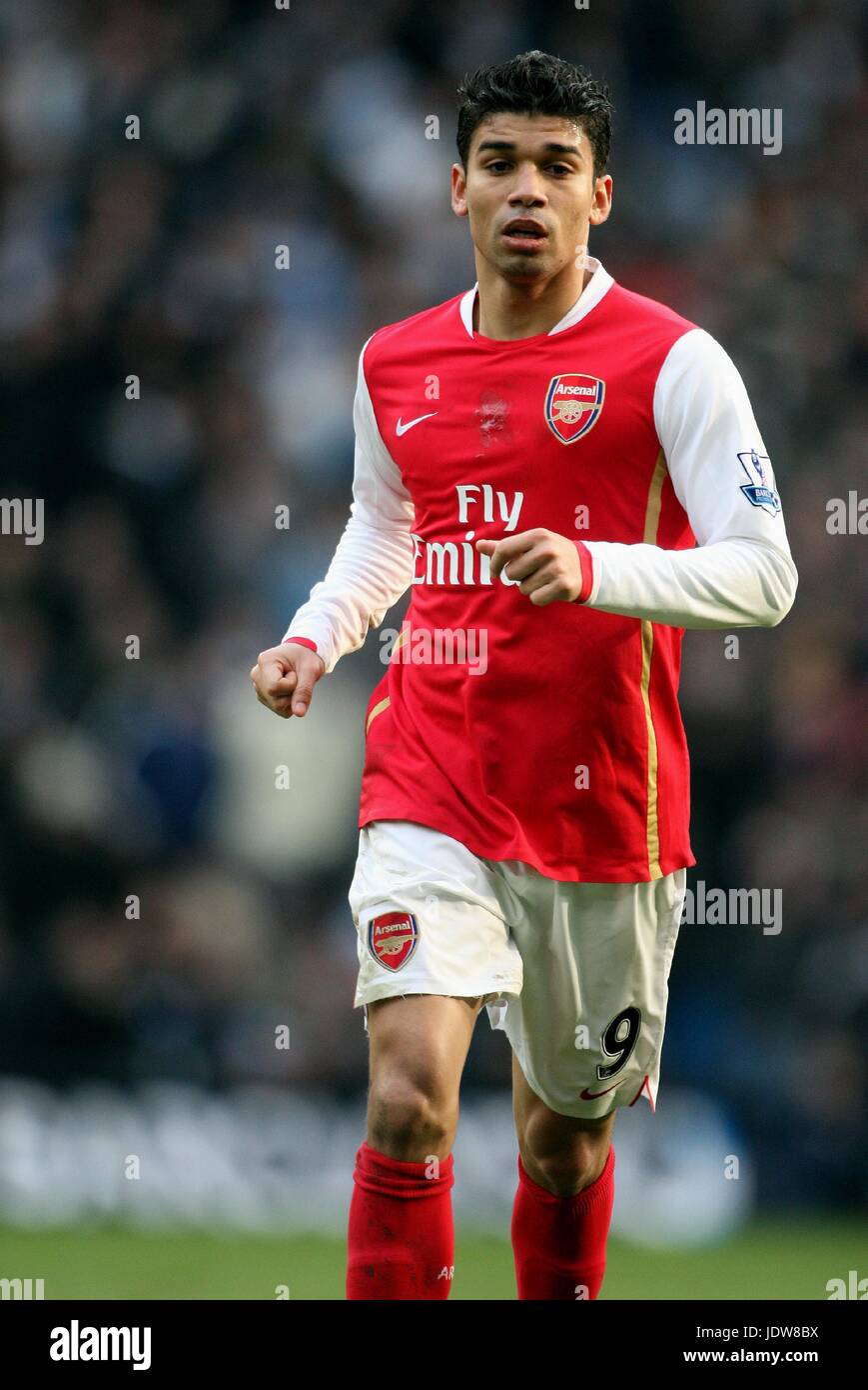 EDUARDO ARSENAL FC CITY OF MANCHESTER STADIUM MANCHESTER ENGLAND 02 ...