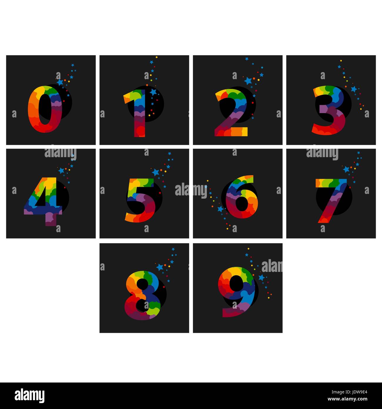 Numerical symbol Stock Vector Images - Alamy