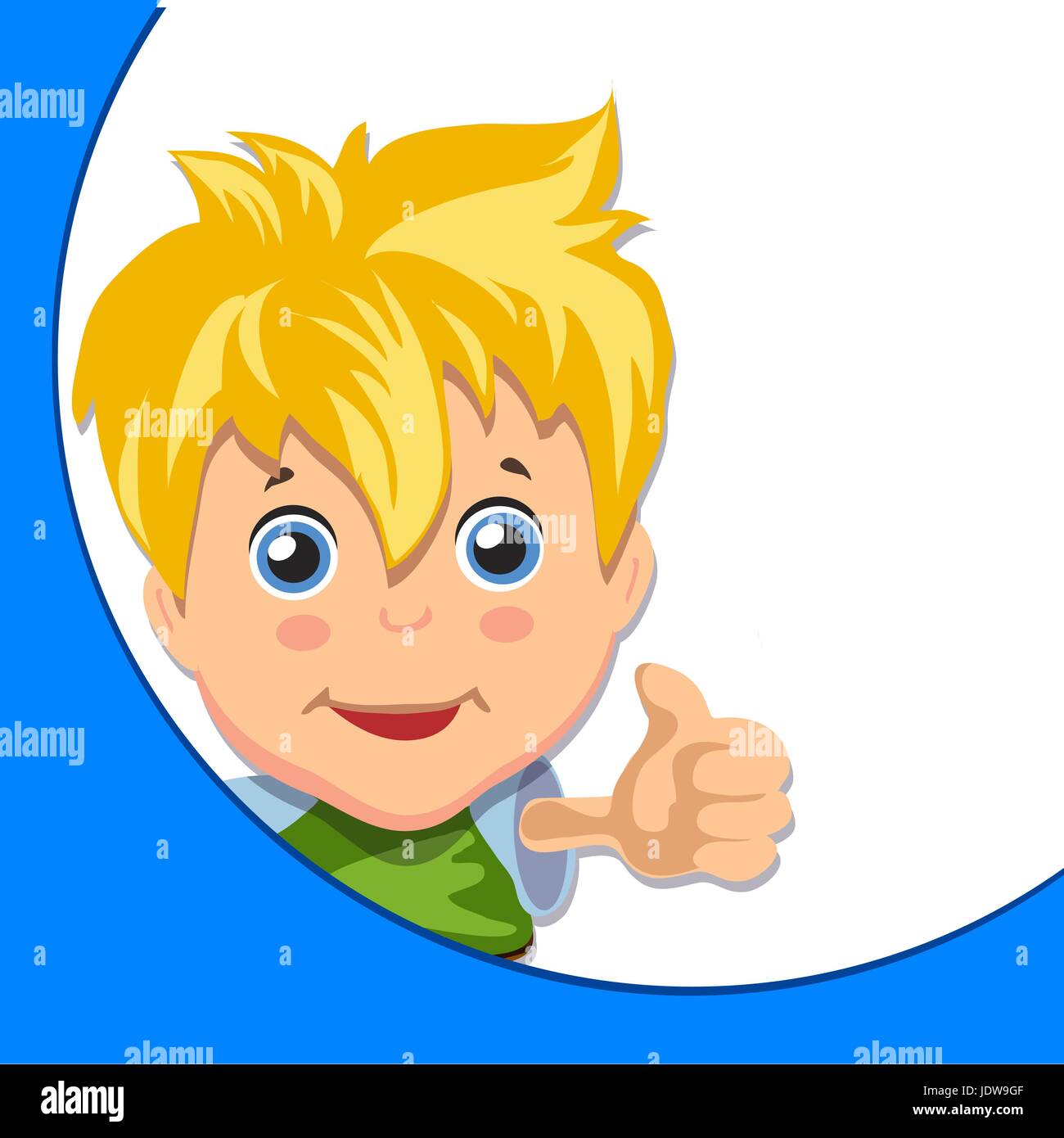 Cartoon boy emotion expression friendly hi-res stock photography and ...