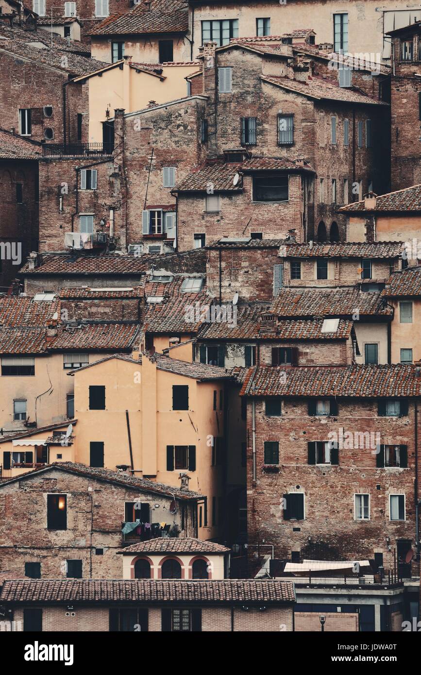 Old building background from Siena, Italy Stock Photo - Alamy
