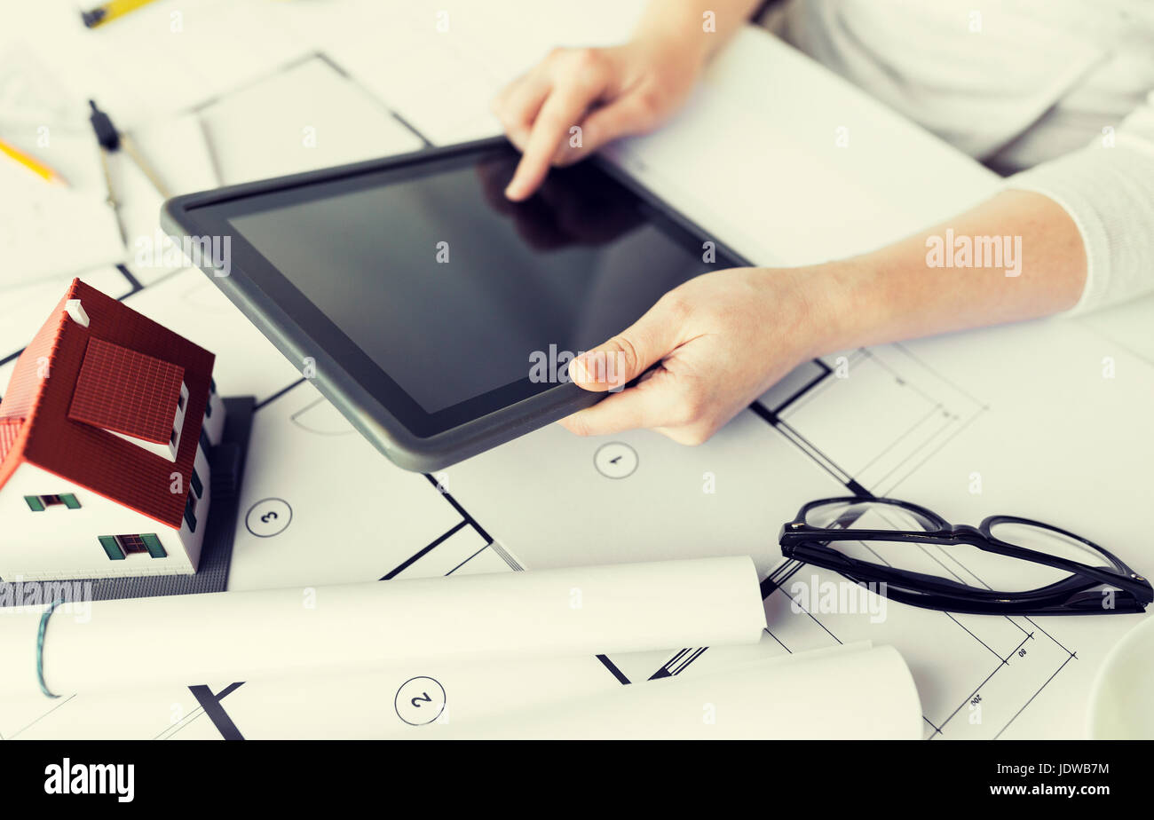 Construction blueprint and online hi-res stock photography and images ...