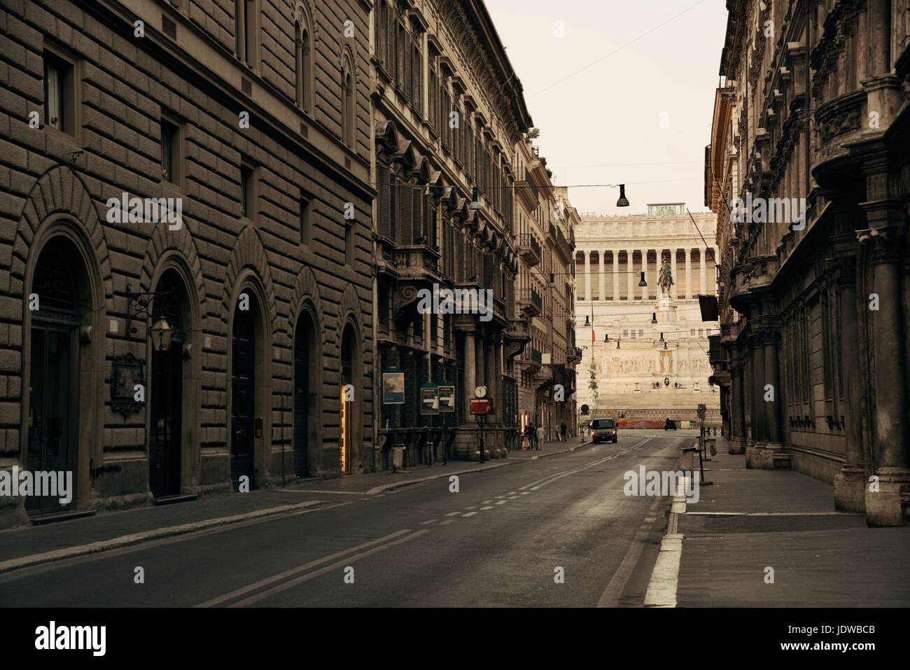 Street view in Rome, Italy Stock Photo - Alamy
