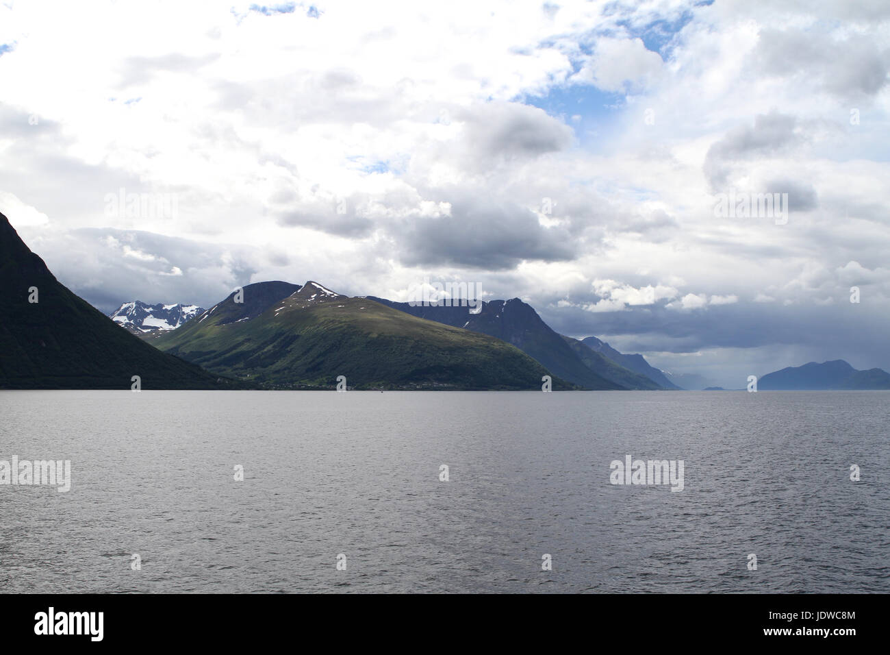 Natural landscape of Norway, Scandinavia, Northern Europe Stock Photo ...