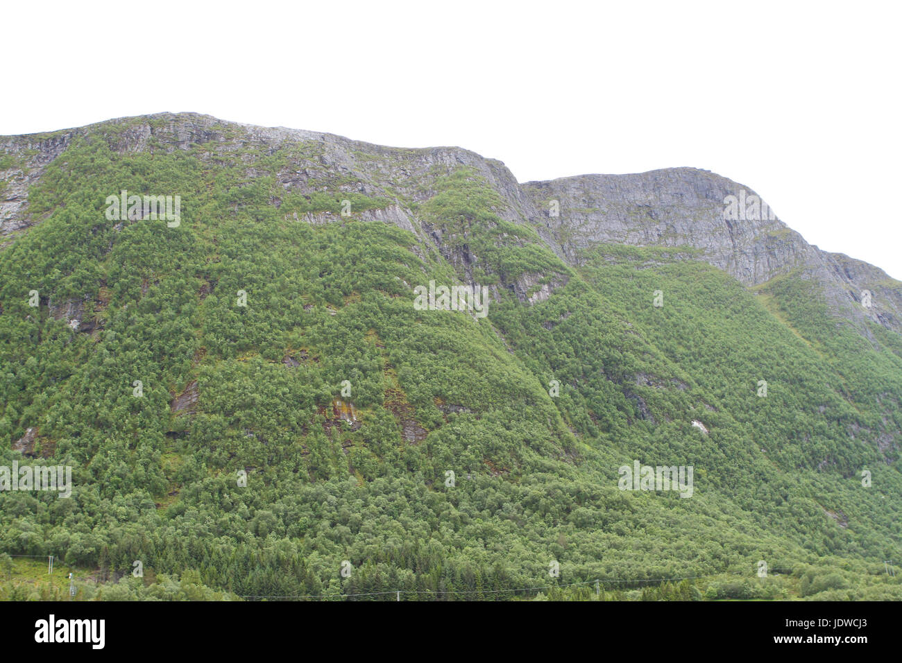 Natural landscape of Norway, Scandinavia, Northern Europe Stock Photo ...