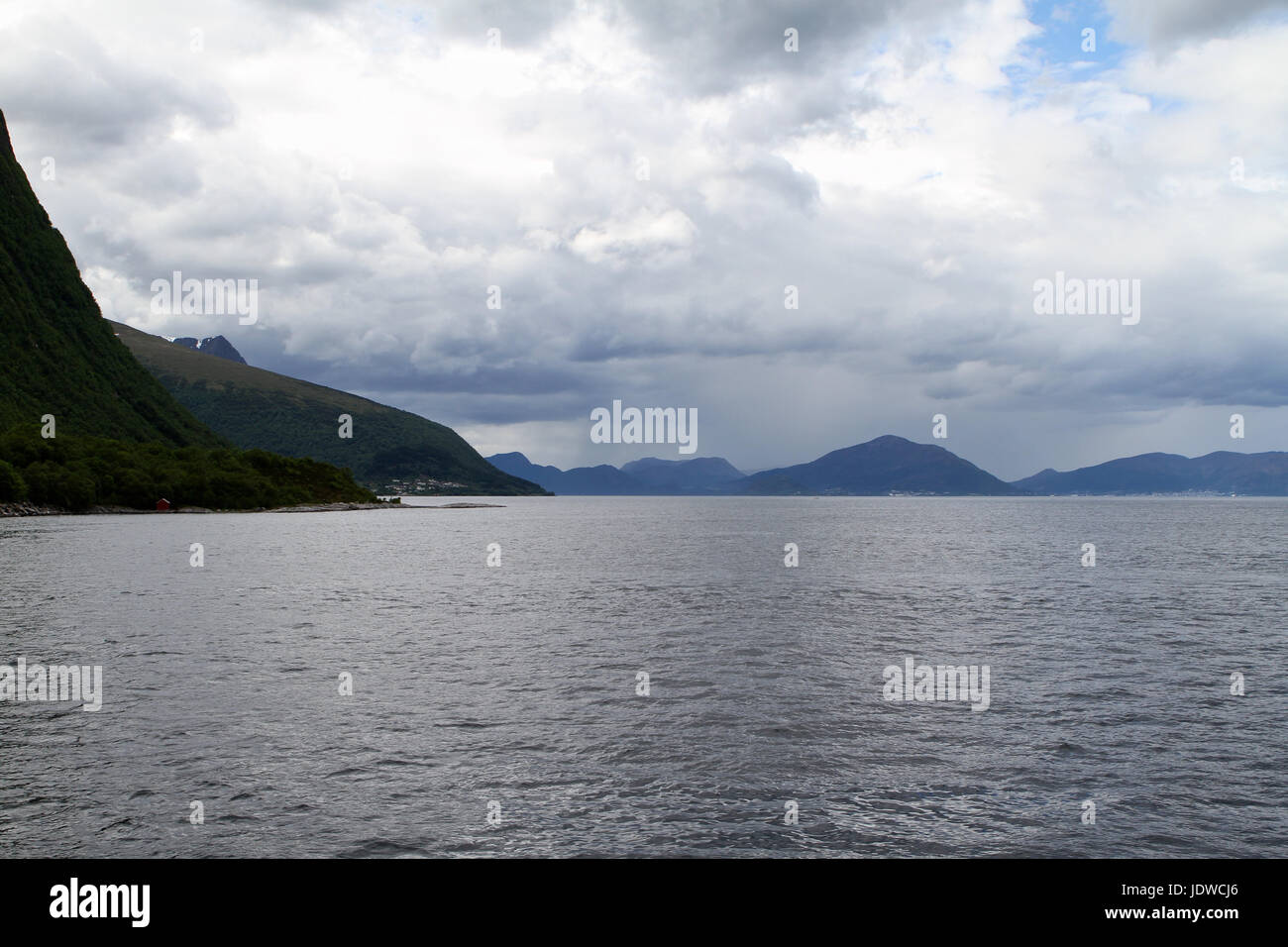 Natural landscape of Norway, Scandinavia, Northern Europe Stock Photo ...