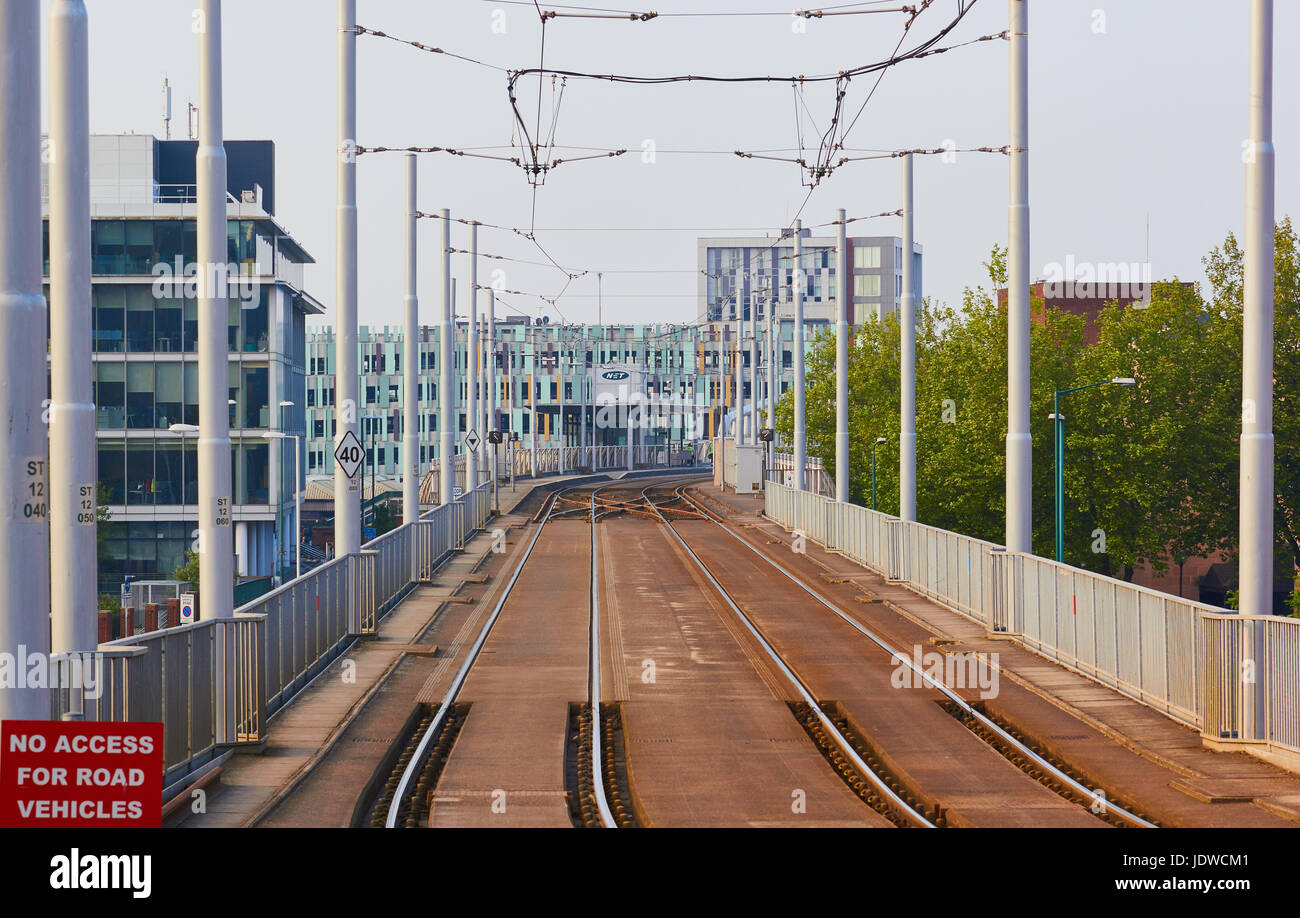 Nottingham tram system hi-res stock photography and images - Alamy