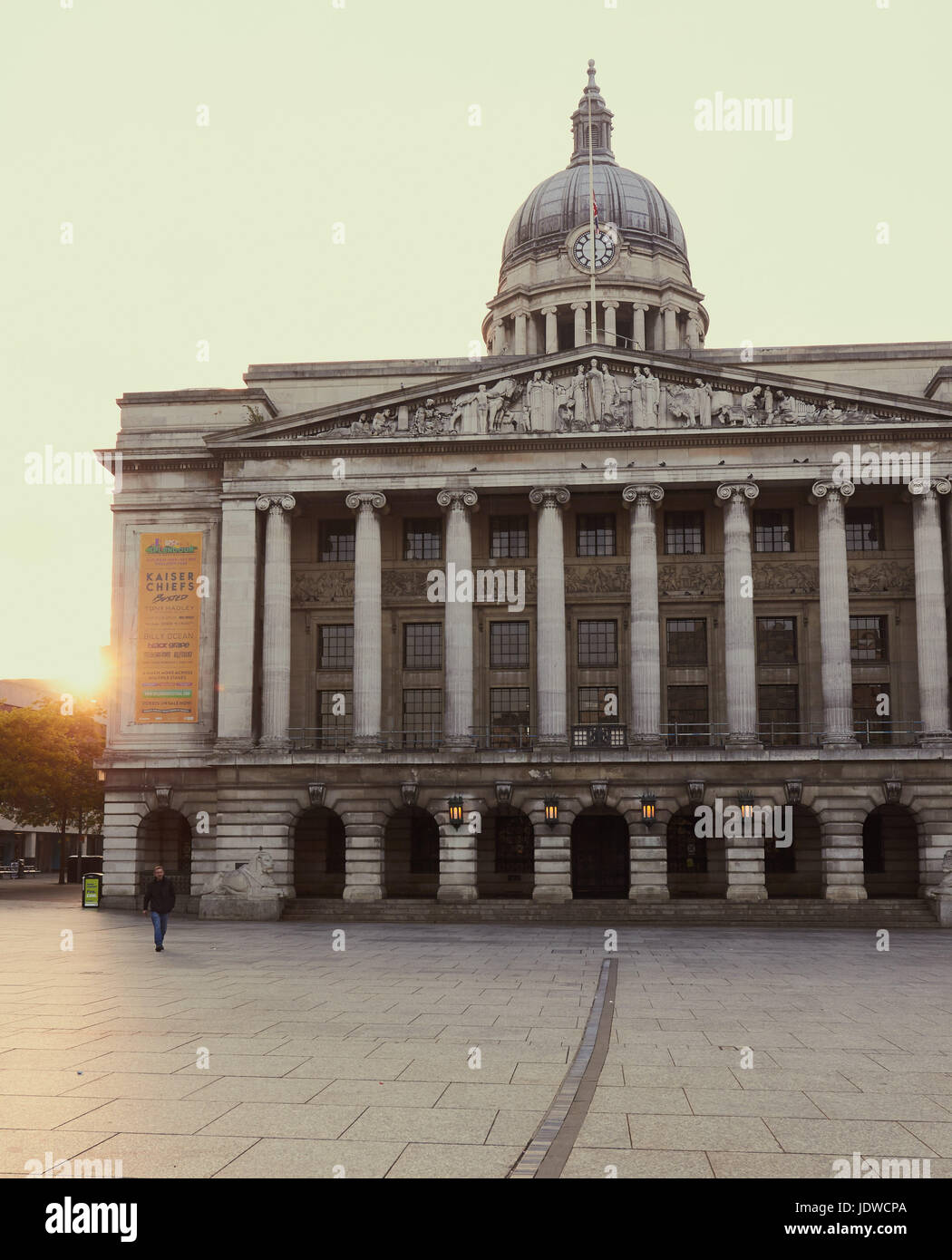 Old Market Square and Neo-Baroque Grade II listed Nottingham Council ...