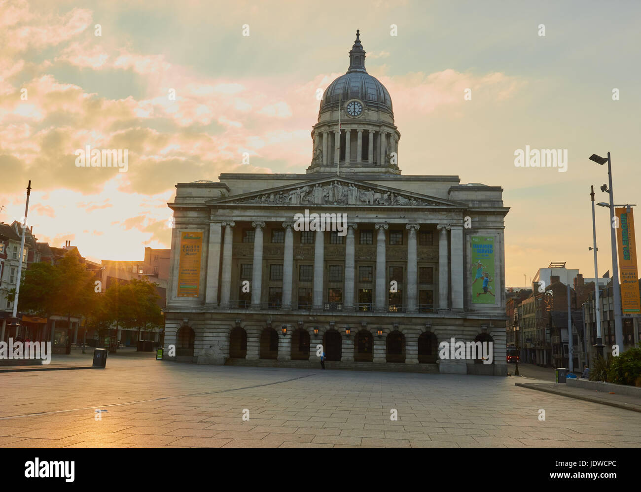 Old Market Square and Neo-Baroque Grade II listed Nottingham Council ...