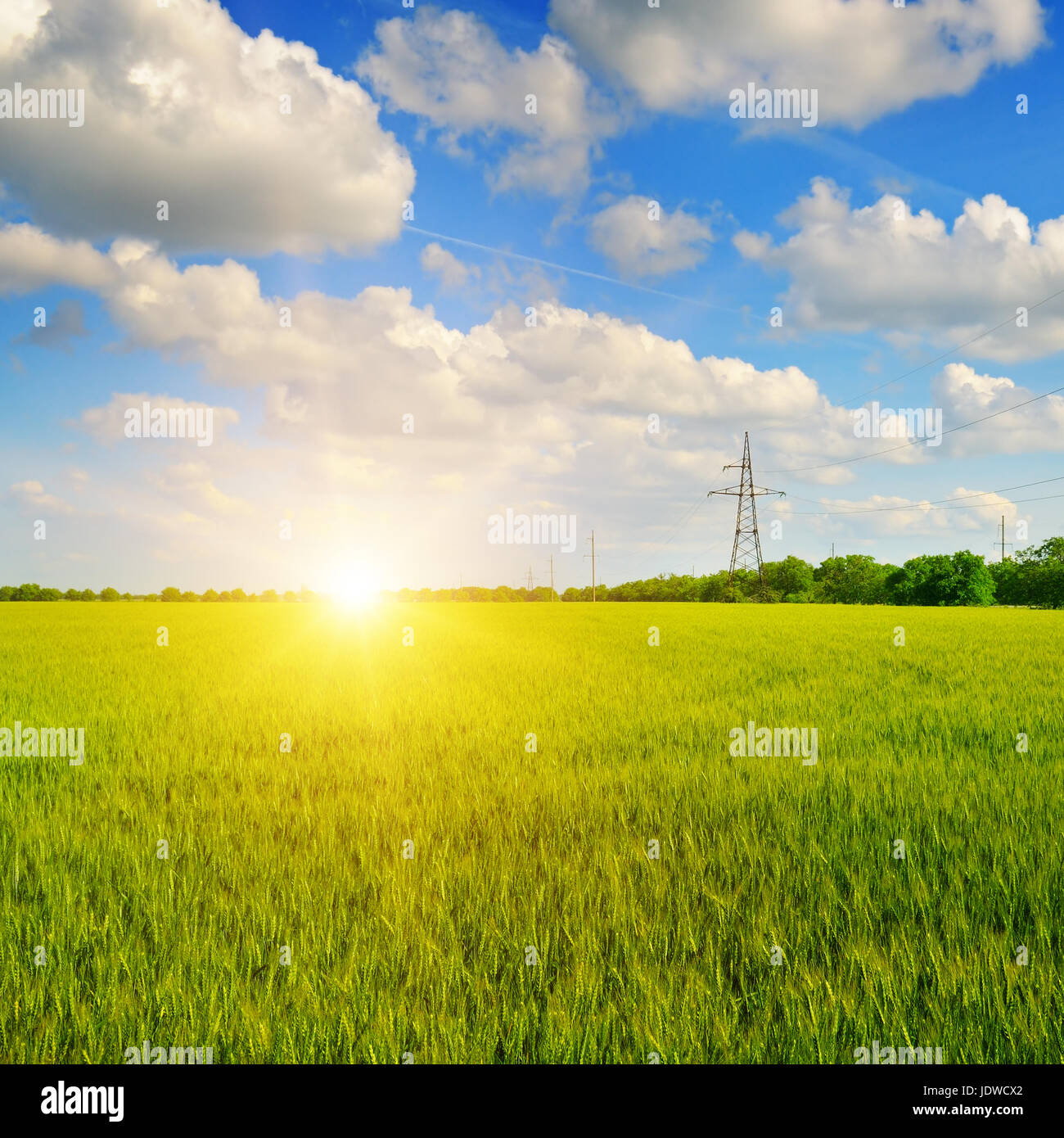 Corny sunset hi-res stock photography and images - Alamy