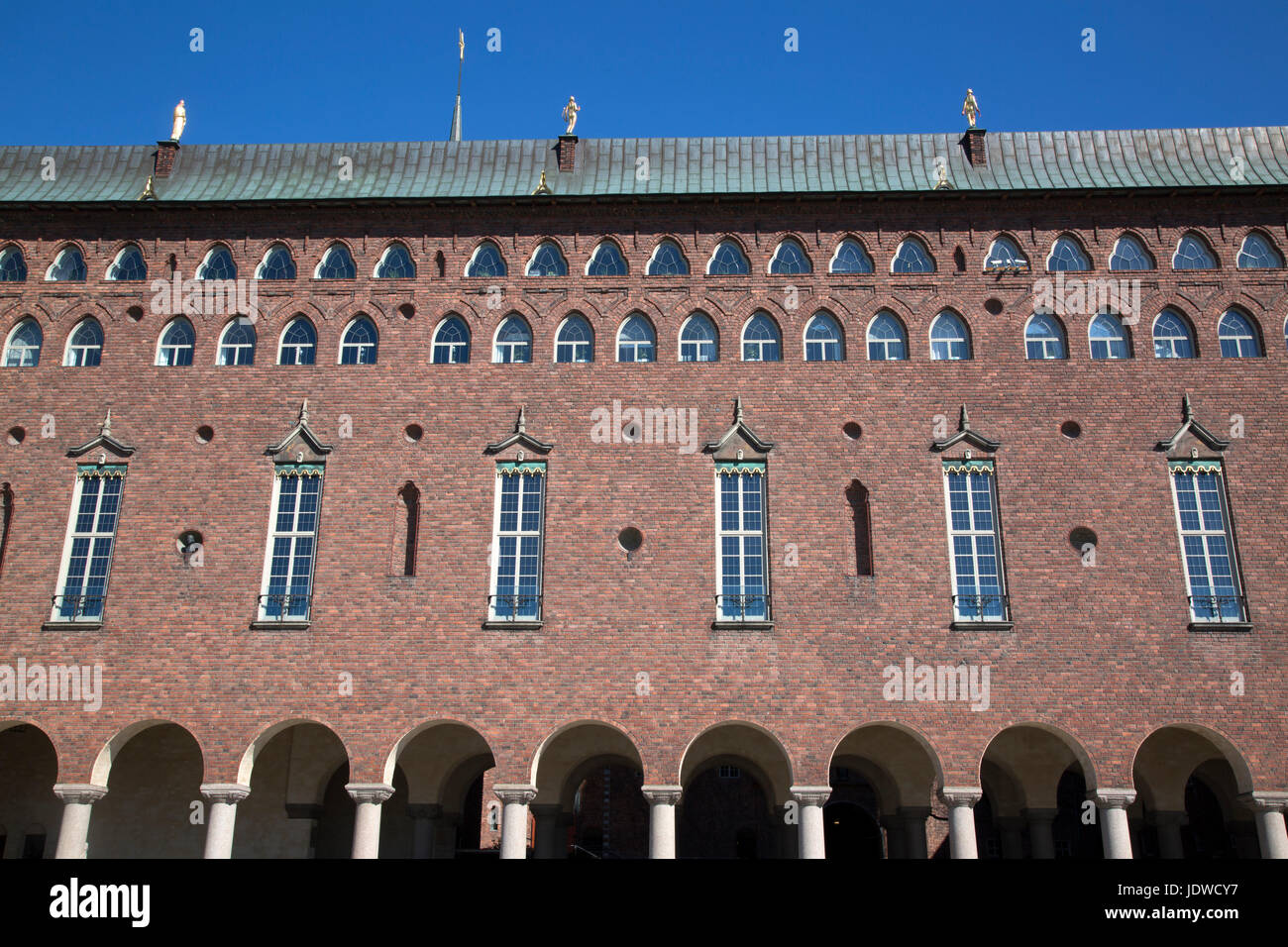 City Hall in Stockholm; Sweden; Europe Stock Photo - Alamy