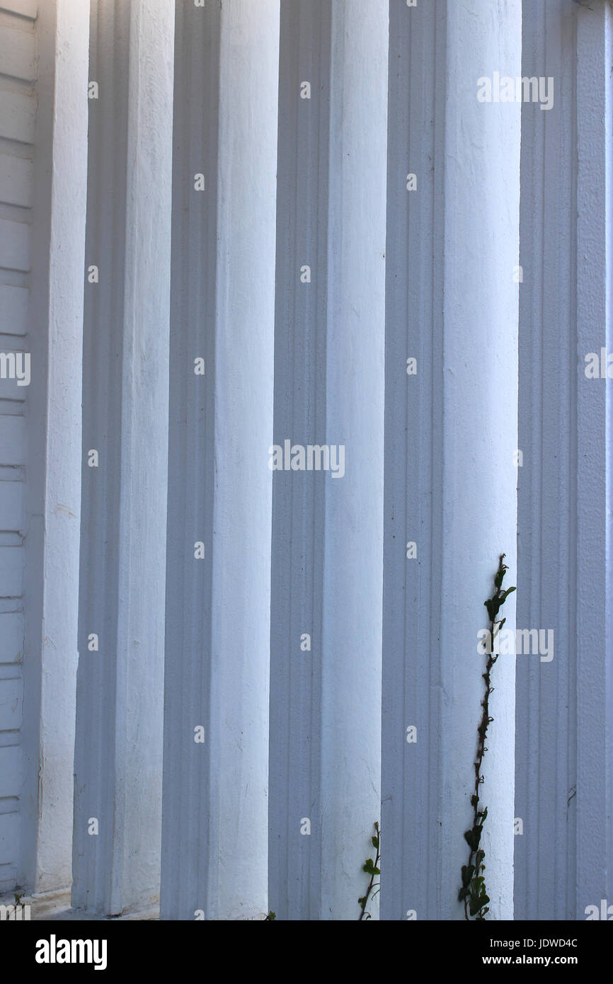 Close-up texture of ridges gray concrete wall Stock Photo - Alamy
