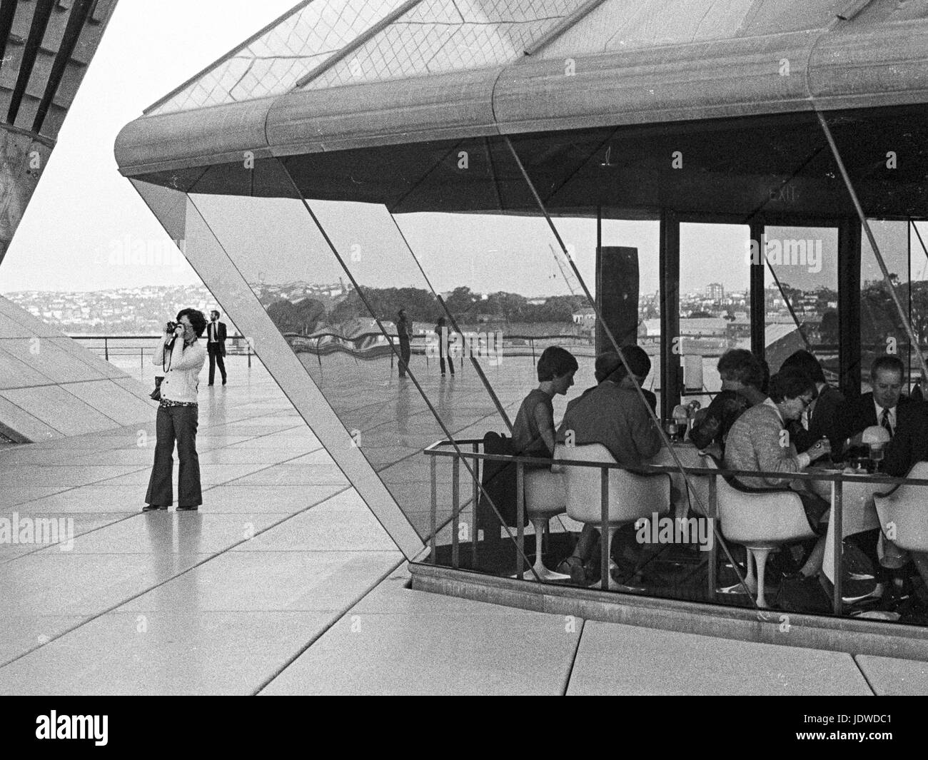 Opera House terrace, 1980s, Sydney, NSW, New South Wales, Australia ...