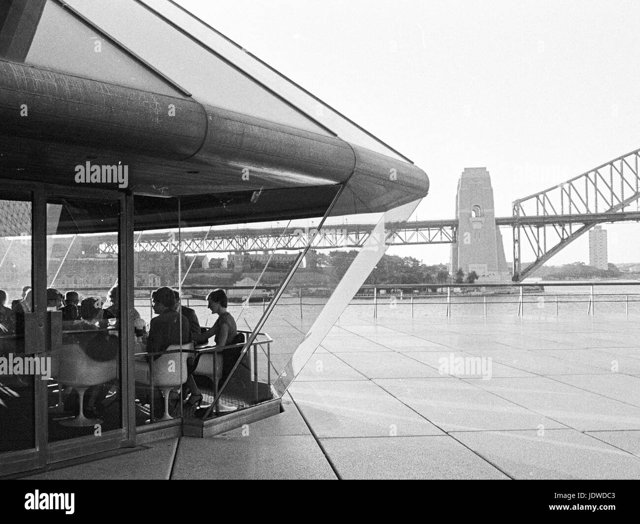 Opera House terrace, 1980s, Sydney, NSW, New South Wales, Australia ...