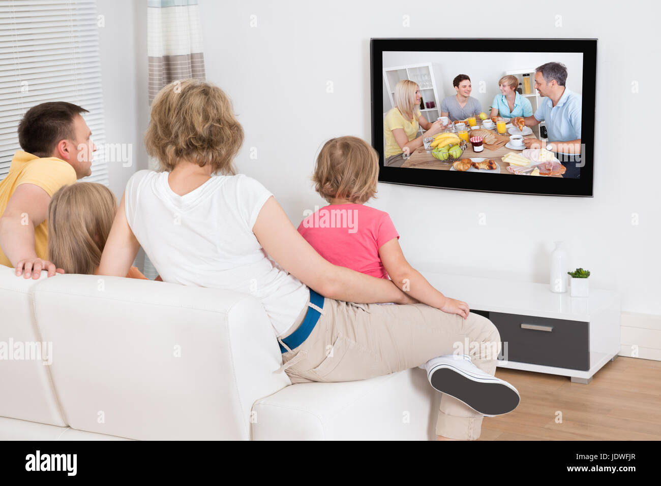 Family Watching Tv Together Family Watching Tv Living Room Photos,