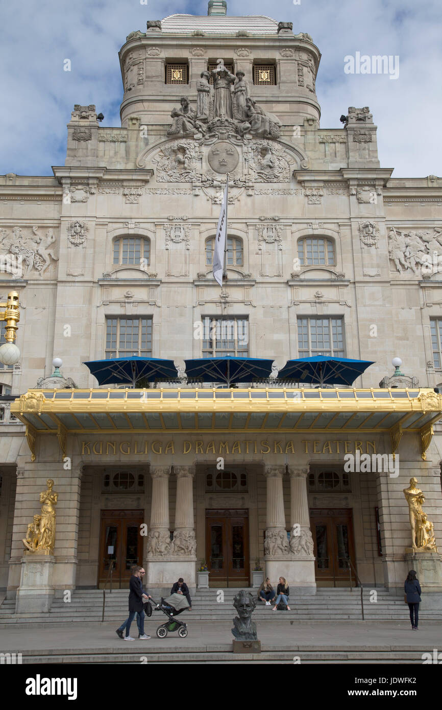 Royal Dramatic Theatre - Dramaten, Stockholm, Sweden Stock Photo - Alamy