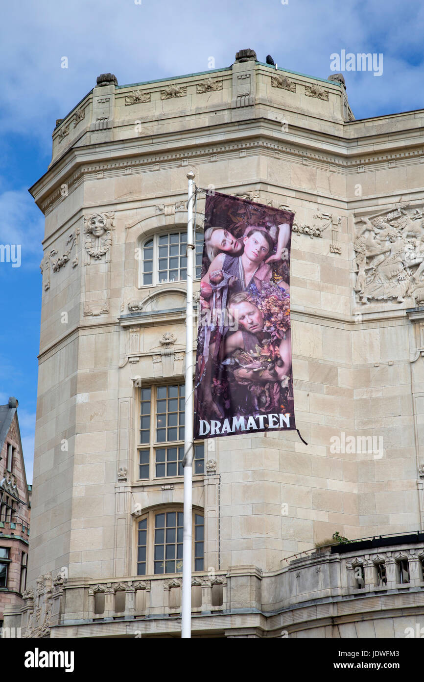 The Royal Dramatic Theatre - Dramaten, Stockholm, Sweden Stock Photo ...